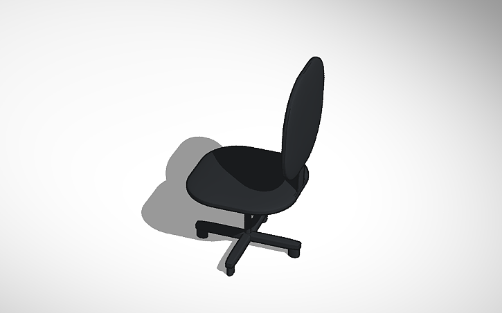 3D design Office Chair - Tinkercad