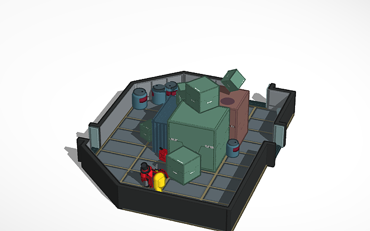 3D design Storage - Tinkercad