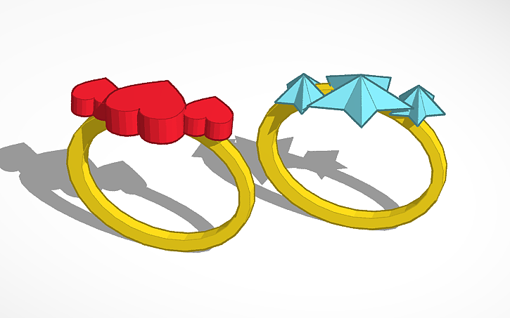 3D design Rings | Tinkercad
