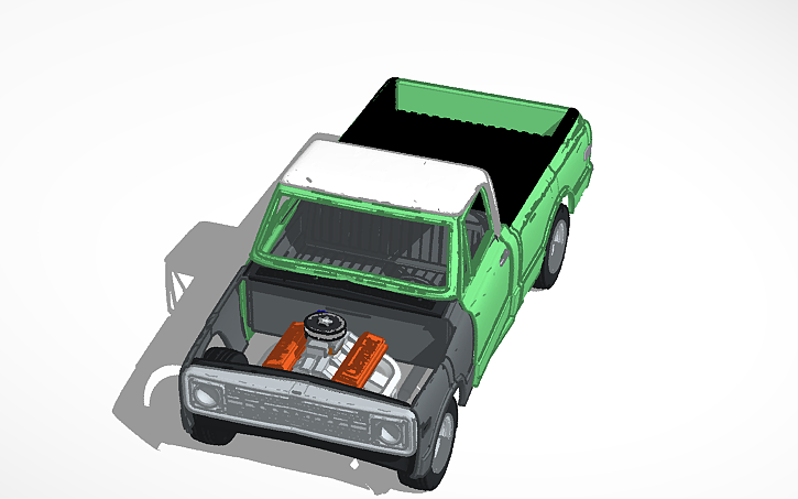 3d Design Rebuild 1969 C10 Tinkercad