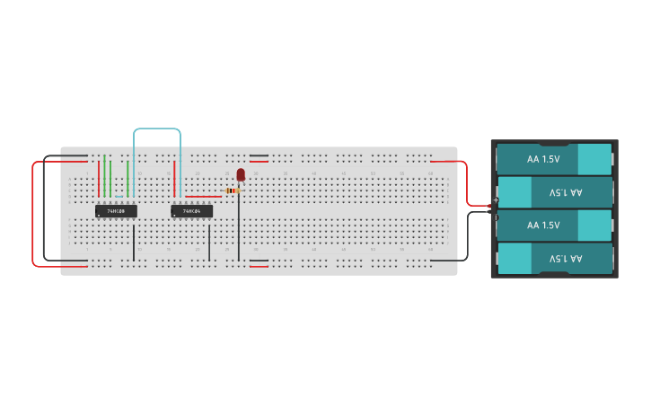 Circuit design example 4 | Tinkercad