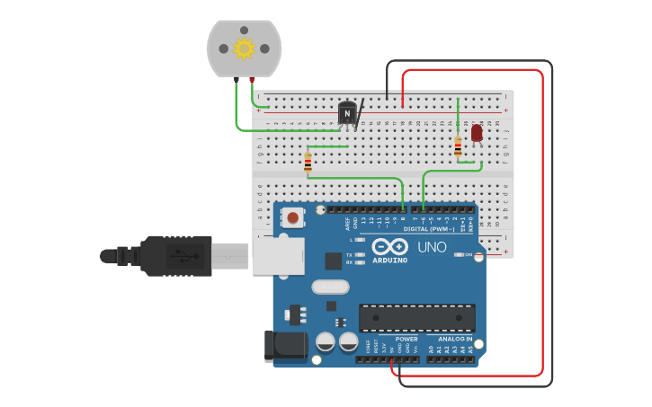 Circuit design Ejemplo Circuito 08 junio 2023 - Tinkercad