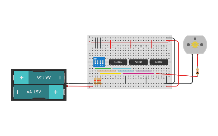 Circuit Design Problema 1 C3 Tinkercad