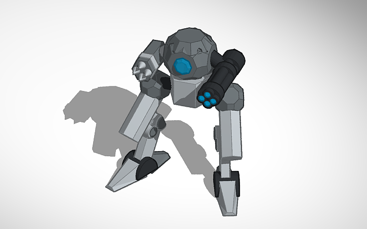 3D design mech - Tinkercad