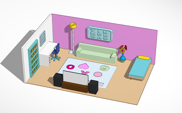 3D design my room | Tinkercad