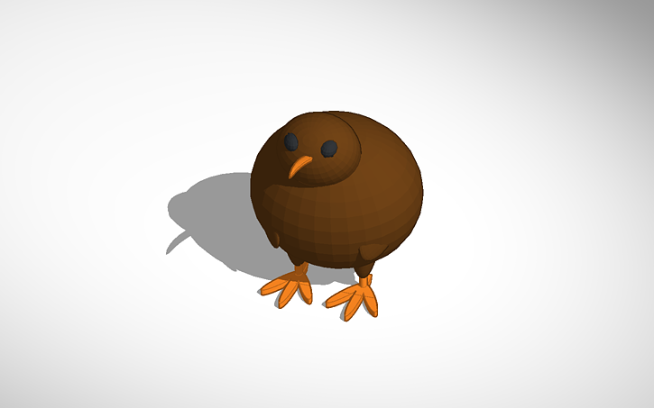 3D design lil kiwi | Tinkercad