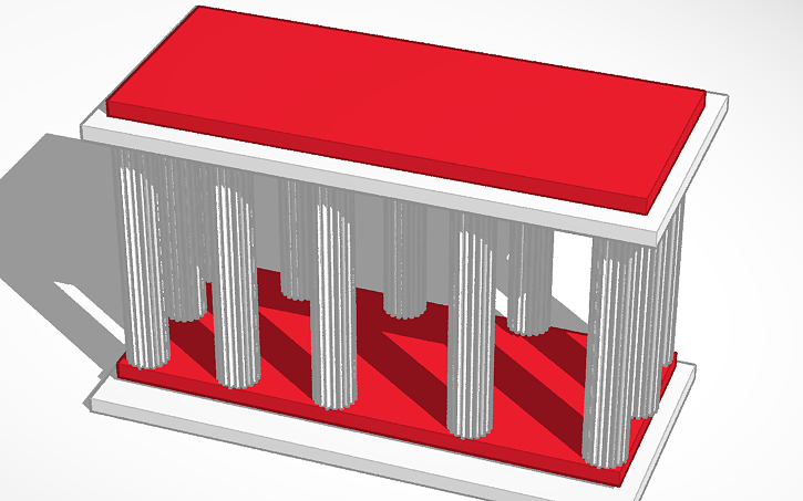 3D design ANITKABİR - Tinkercad
