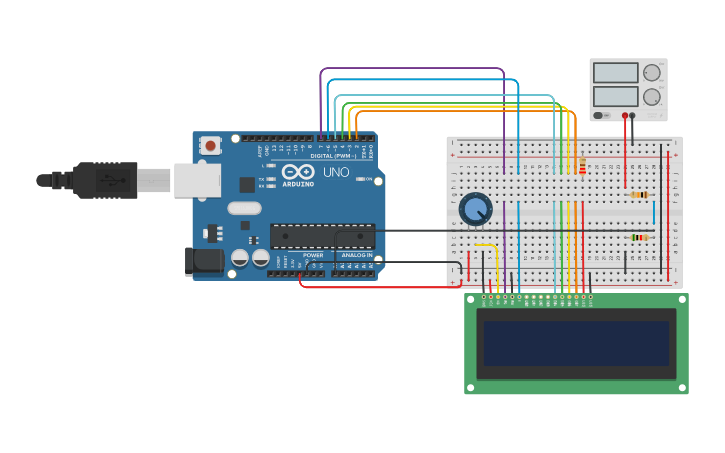 Circuit Design Copy Of Ohm Meter Tinkercad