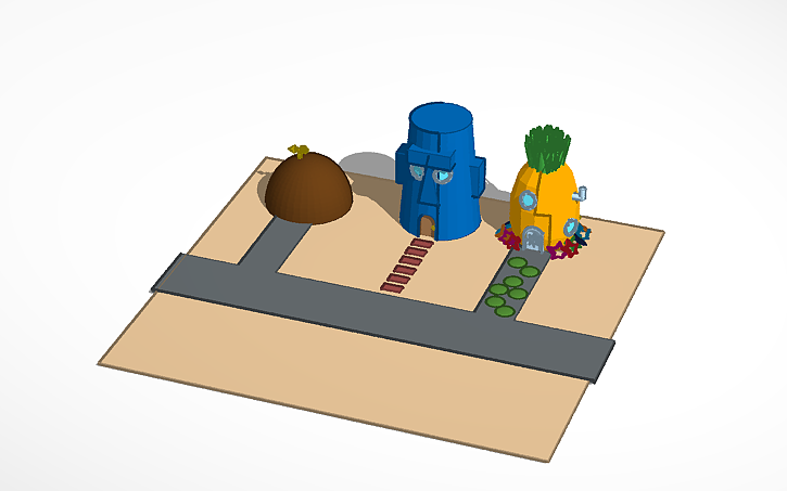 3D design Conch Street - Tinkercad