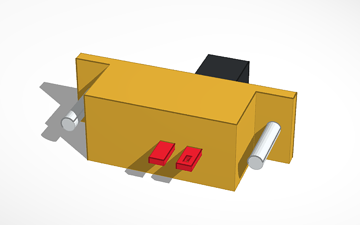 3D design SPST Slide Switch | Tinkercad