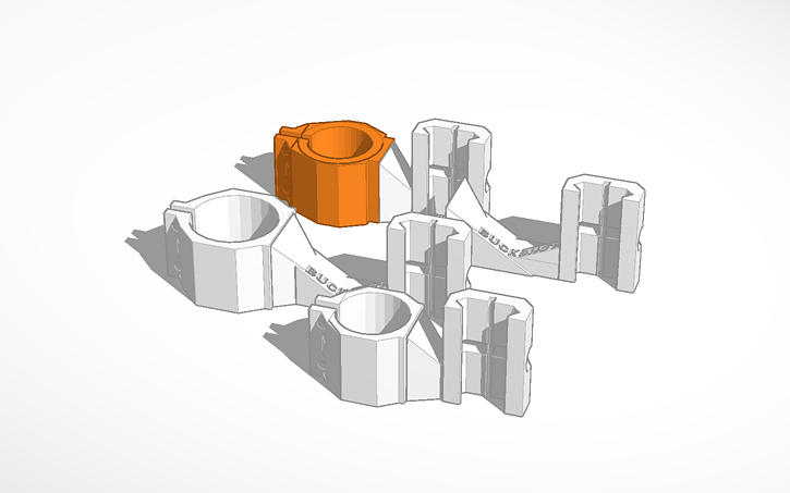 3D design Picatinny Flashlight Mount | Tinkercad