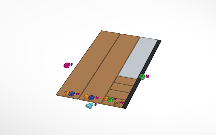 3D design TV Console Materials | Tinkercad