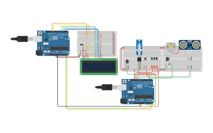 Circuit design Modul 242 Projekt | Tinkercad