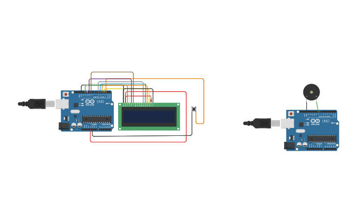 Circuit design Google Chrome Dino Run - Tinkercad