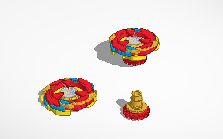 3D design scorching hyperion - Tinkercad