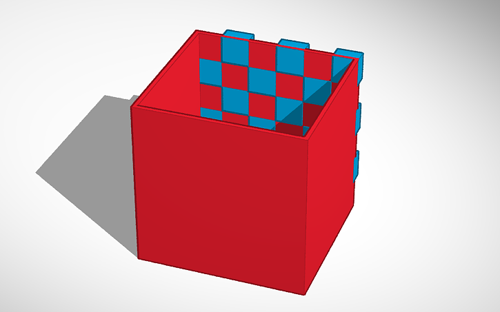 3D design IH Pen Holder | Tinkercad