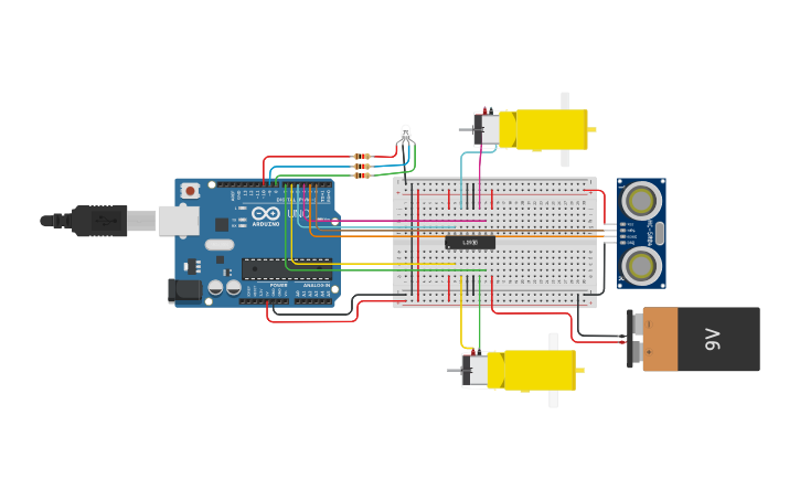 Circuit design Sizzling Tumelo - Tinkercad
