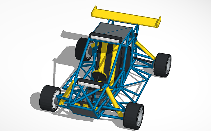 3D design Crosskart design - Tinkercad