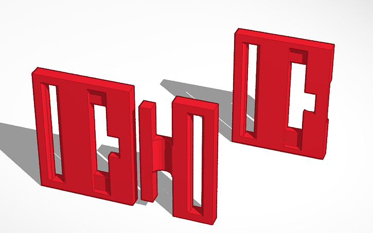 3D design Clasp - Tinkercad