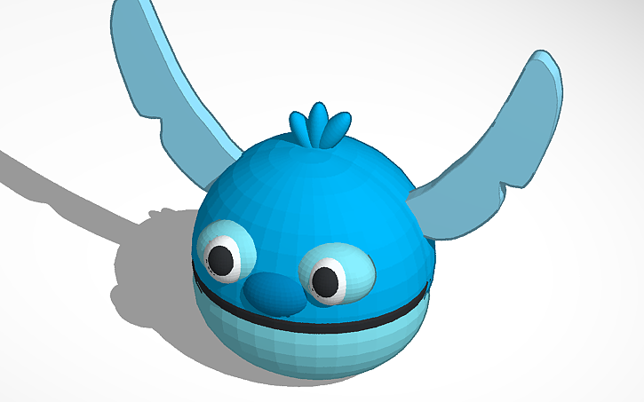 3D design stitch - Tinkercad