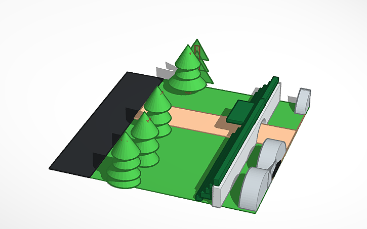3D design Criminal base | Tinkercad
