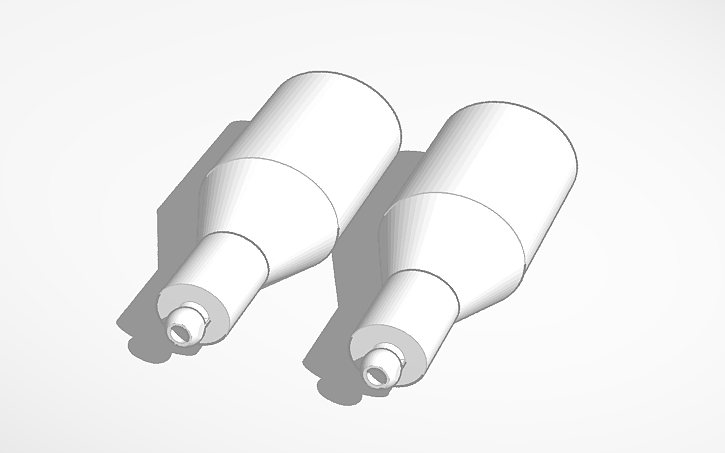 3D design Murder Drones Disassembly drone legs (Male) - Tinkercad
