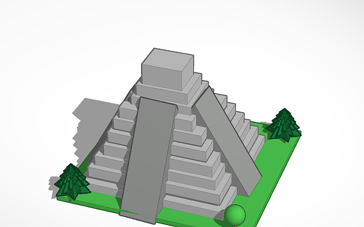 3D design CHICHEN ITZA- Proyecto final | Tinkercad