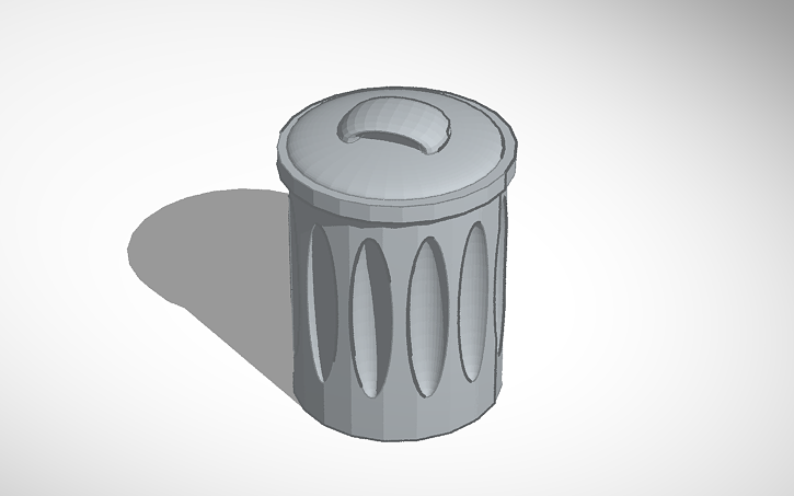 3d Design Garbage Tinkercad
