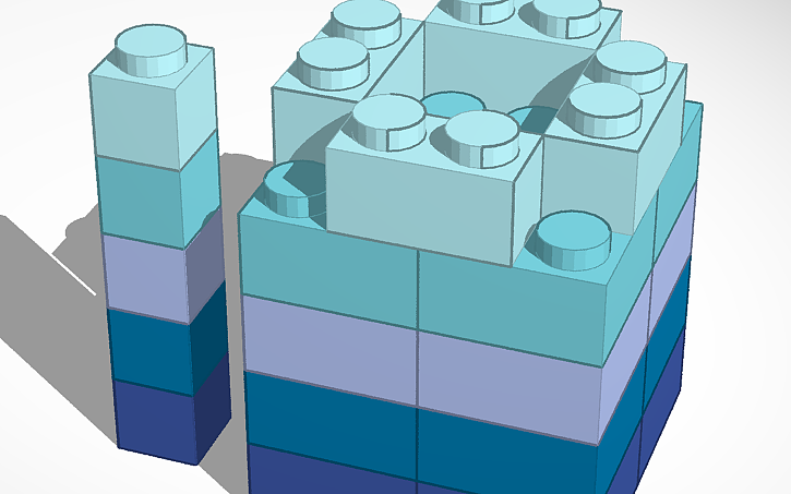 3D design Lego - Tinkercad