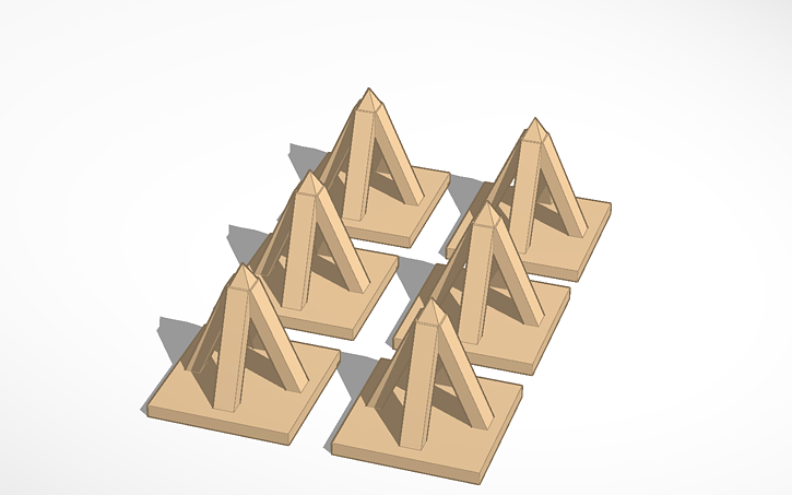 3D design J-stem Oil rig - Tinkercad