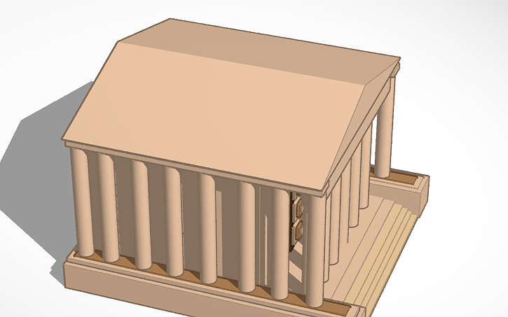 3D design Colosseum - Tinkercad