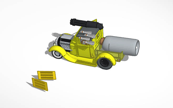 3D design Super Hot Rod Truck | Tinkercad