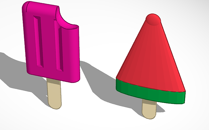 3D design Ice candy | Tinkercad