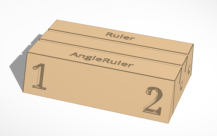 3D design Copy of Math Tools Caddy - Tinkercad