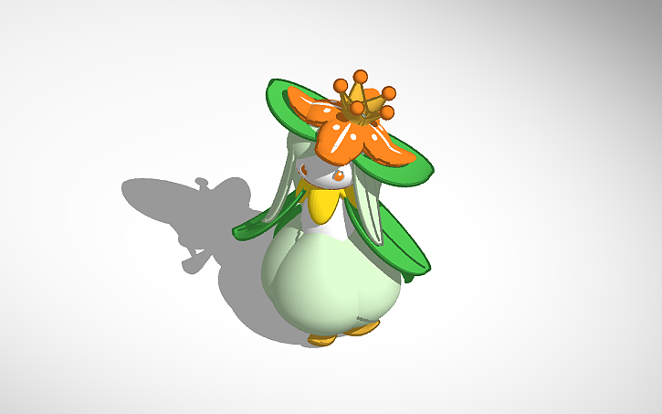 3D design Lilligant - Tinkercad