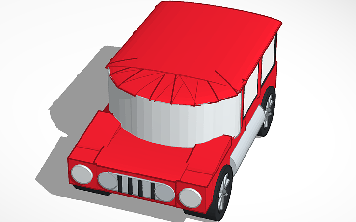 3D Design Easy Car Tinkercad 3d-design-easy-car-tinkercad