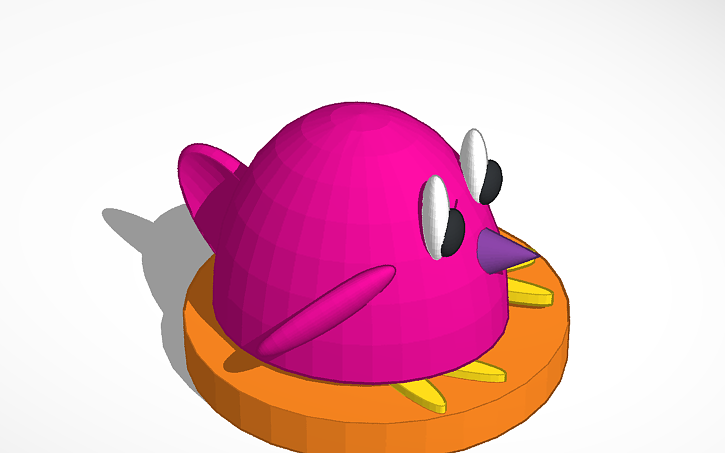 3D design bird thingy | Tinkercad