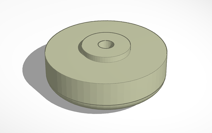 3D design Chair Wheel - Tinkercad