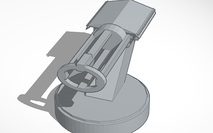 3D design HID Turret - Tinkercad