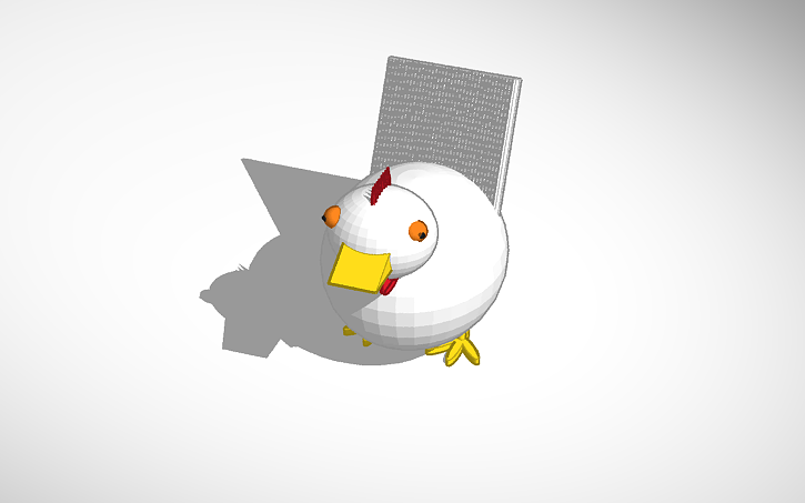 3D design Chicken | Tinkercad
