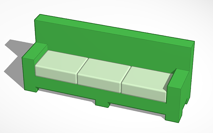 3D design Base Couch | Tinkercad