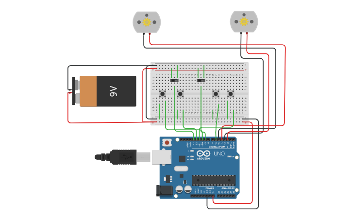 Circuit design Projeto TCC - QR CODE - Tinkercad