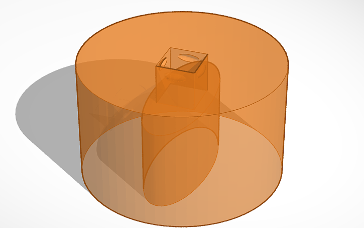 3D design 3/8" Torque Tool Adapter for wing nuts - Tinkercad