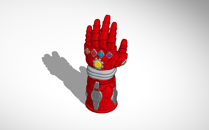 3D design Iron Man Infinity Gauntlet | Tinkercad