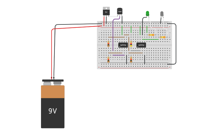 Circuit design Rangkaian Deteksi Suhu Ismail | Tinkercad Circuit design Rangkaian Deteksi Suhu Ismail | Tinkercad