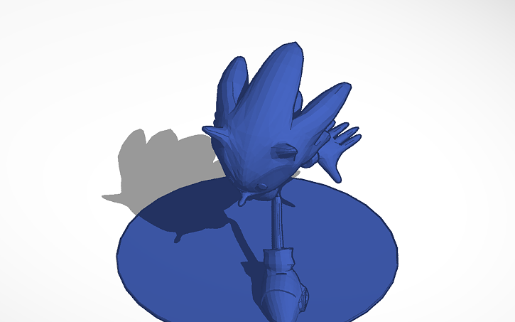 3d Design Sonic Tinkercad