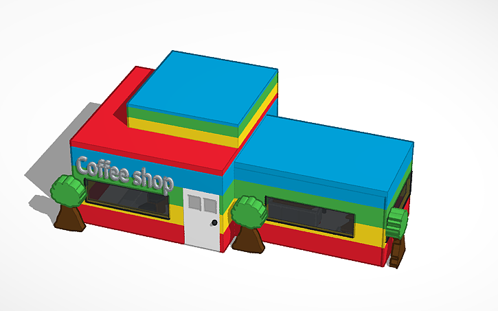 3D design Coffee Shop By Ben 6B - Tinkercad
