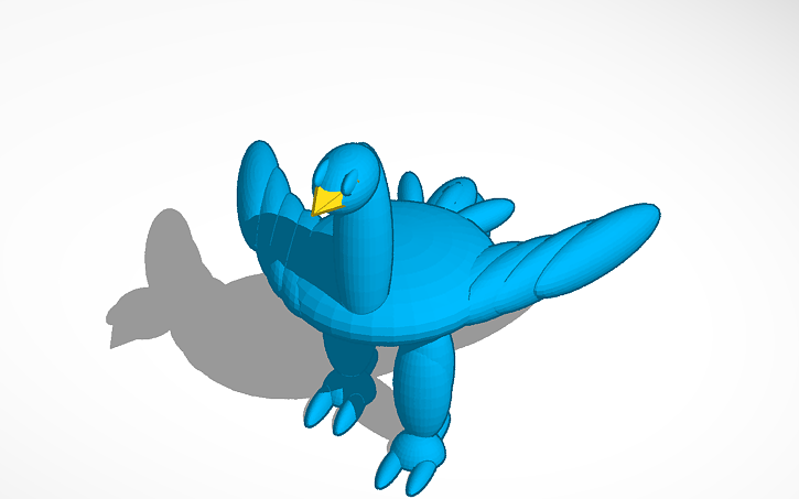 3D design big bird | Tinkercad