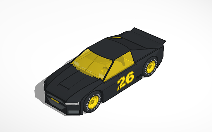 3D design A "Futuristic" Nascar | Tinkercad