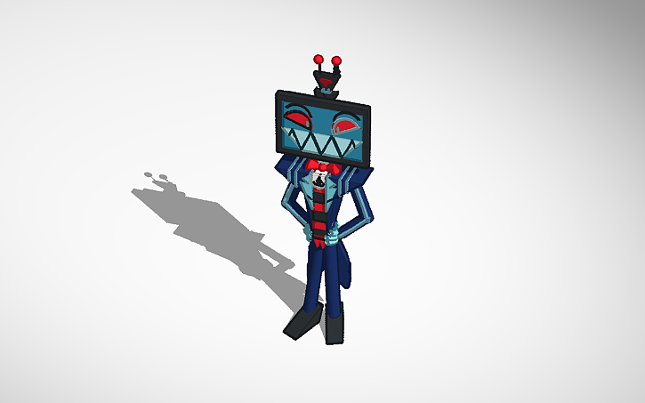 3D design Vox from Hazbin hotel - Tinkercad
